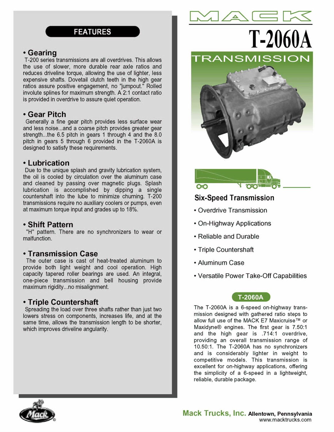 Photo: tra037[1] 1 | Mack transmissions album | Dutch Model Truck Club ...