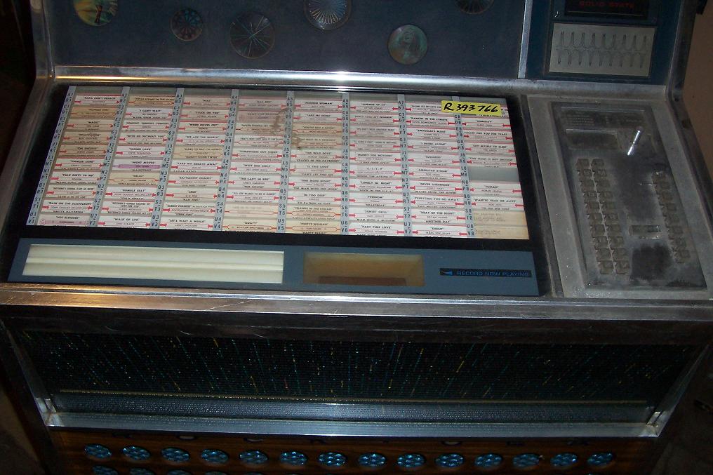 Photo: R440-393766f | 1969 Rock-Ola 440 Jukebox - S/N 393766 album ...