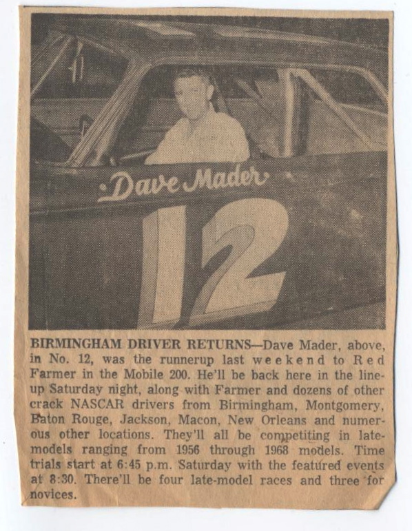 Photo: mobile 001 | Mader Family Collection album | ALABAMA AUTO RACING ...