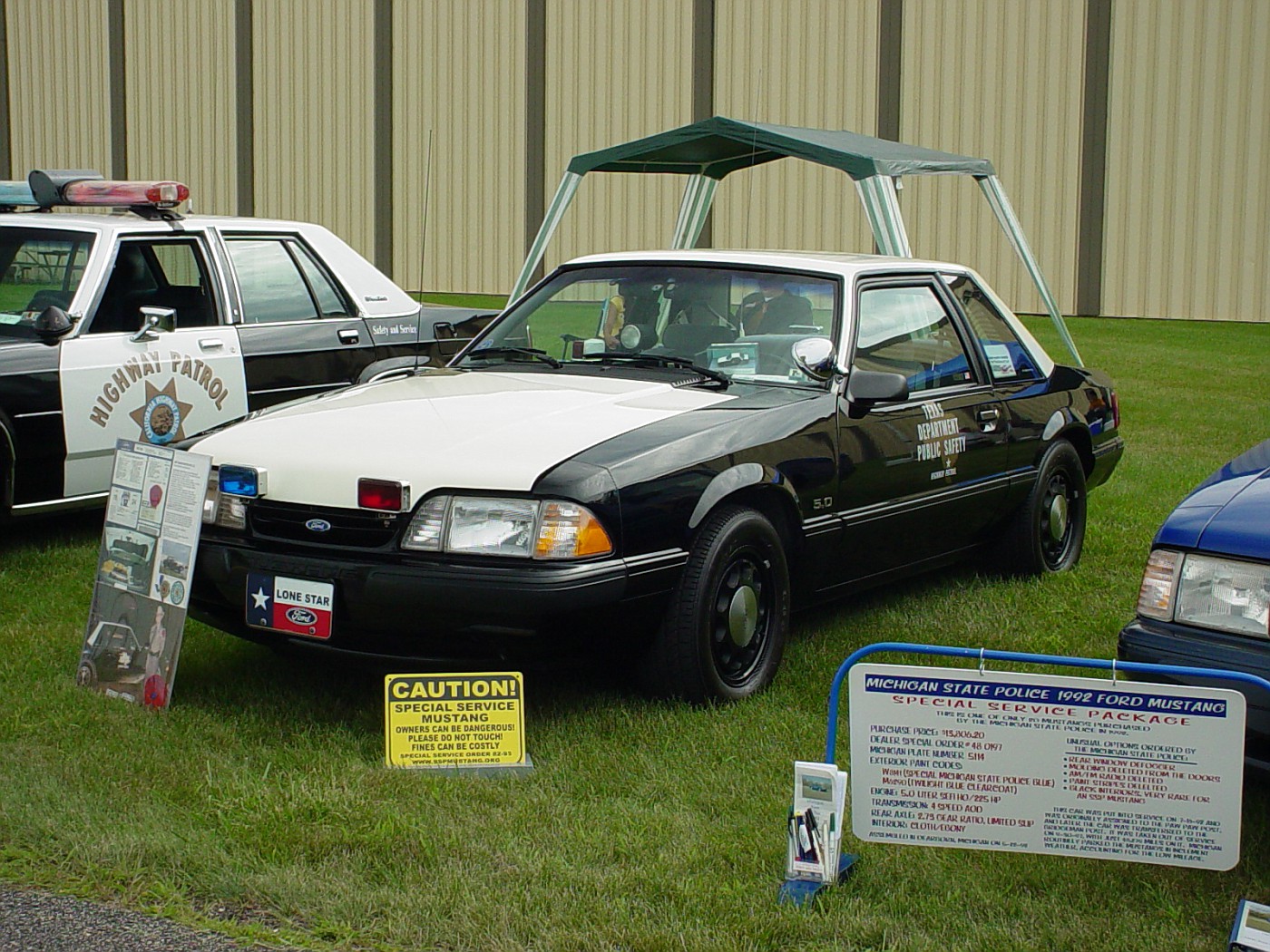 Photo: Texas DPS Hwy Patrol 1989 Ford Mustang | Chicagoland 2007 album ...