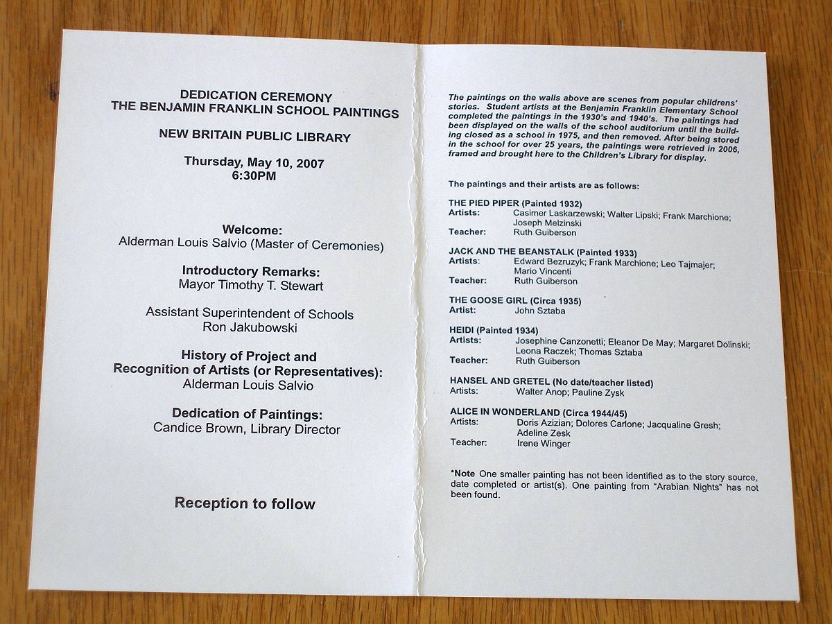 Photo: NEW BRITAIN - PUBLIC LIBRARY - STUDENT PAINTINGS - 03.jpg | NEW ...