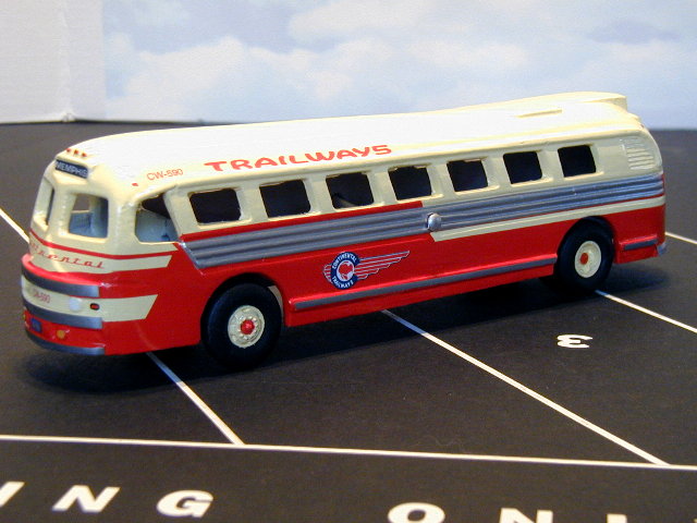 Photo: Continental Western Lines Inc. | TRAILWAYS SYSTEM BUS MODELS GO ...