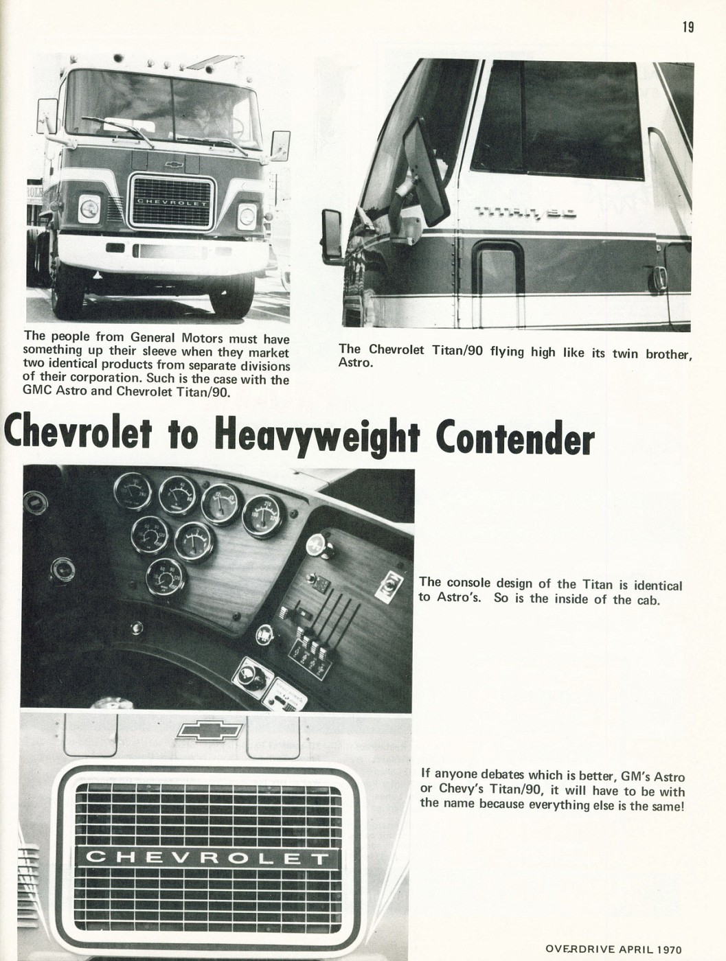 04 Overdrive Magazine April 1970 album | Dutch Model Truck Club | Fotki ...