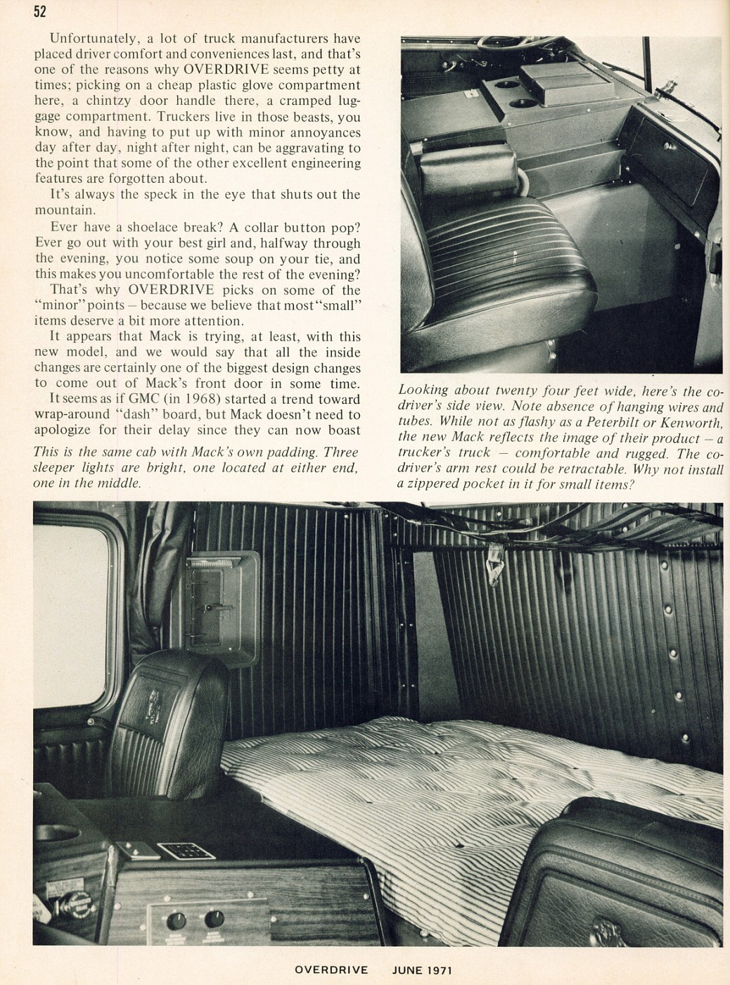 06 Overdrive Magazine June 1971 album | Dutch Model Truck Club | Fotki ...