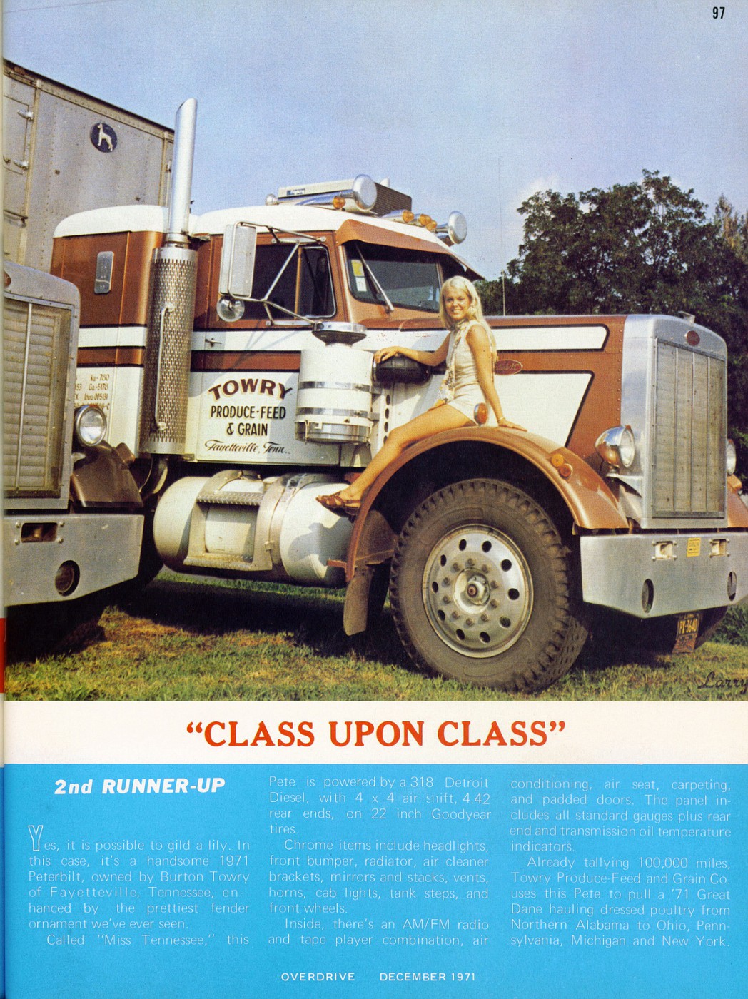 12 Overdrive Magazine December 1971 album | Dutch Model Truck Club ...
