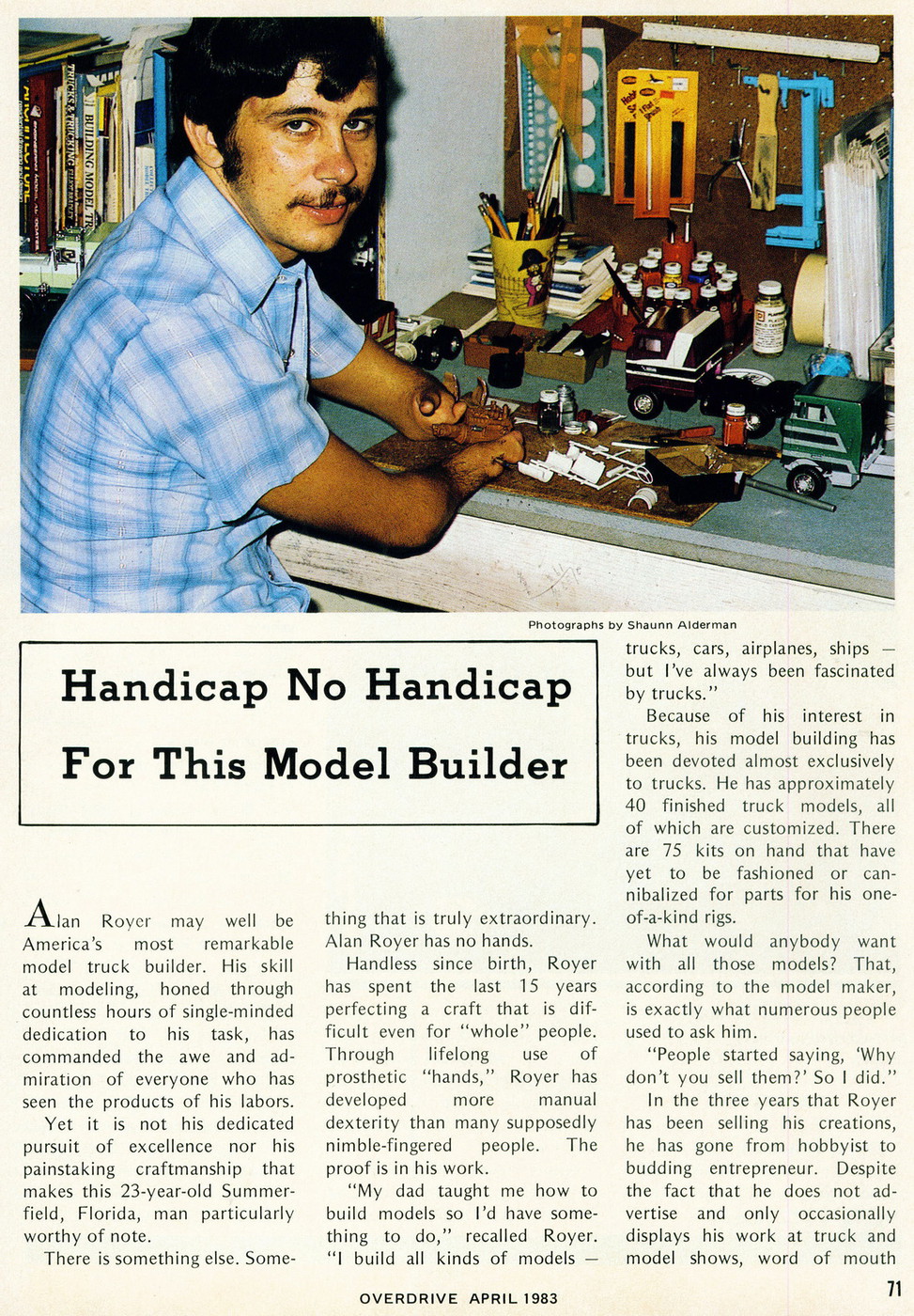 04 Overdrive Magazine April 1983 album | Dutch Model Truck Club | Fotki ...