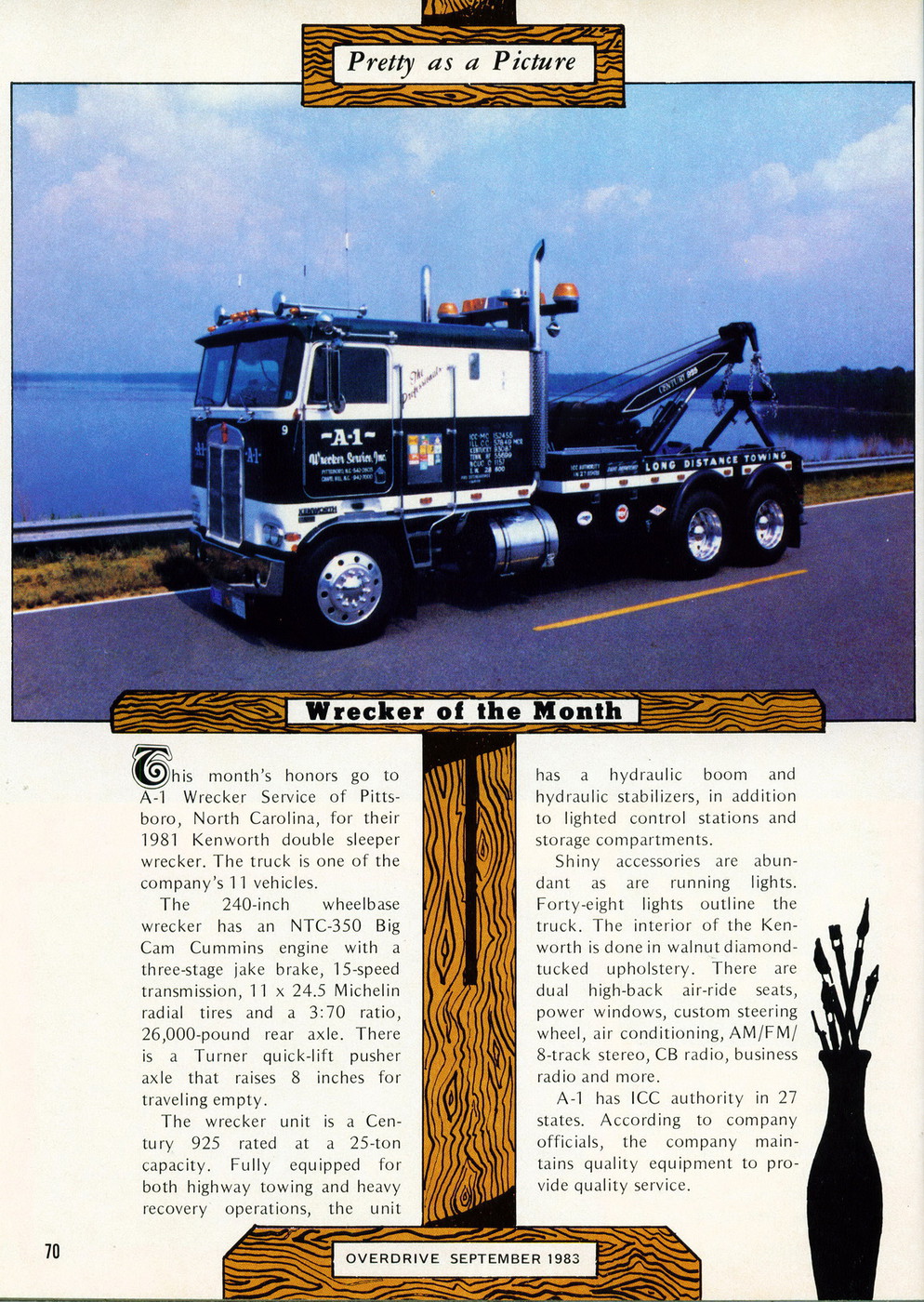 09 Overdrive Magazine September 1983 album | Dutch Model Truck Club ...