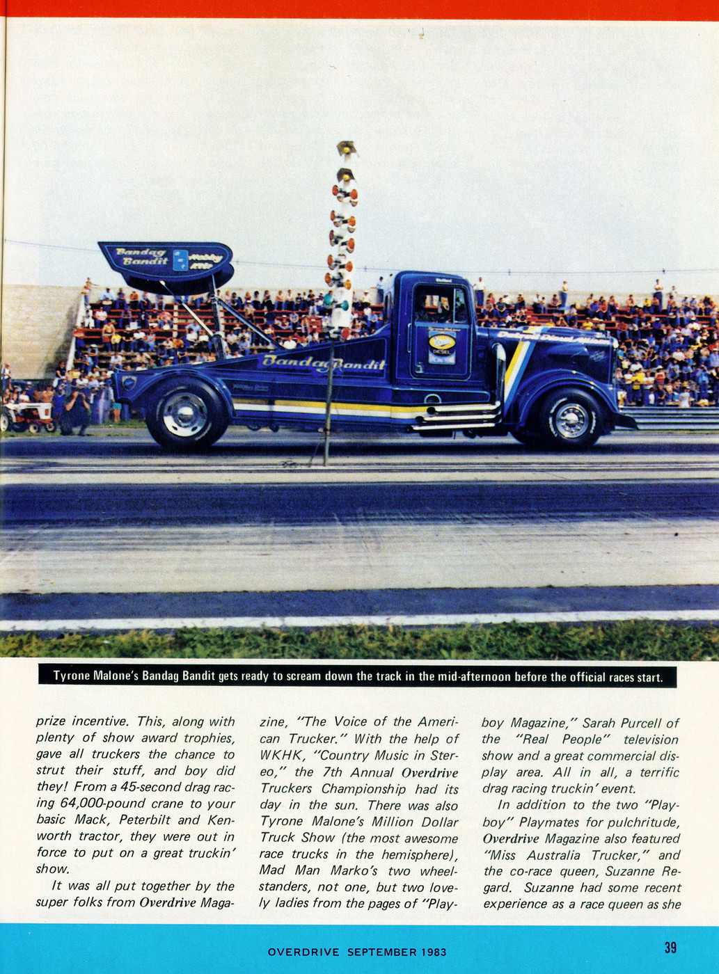 Photo: September 1983 Truck Drag Race Englishtown 4 | 09 Overdrive ...