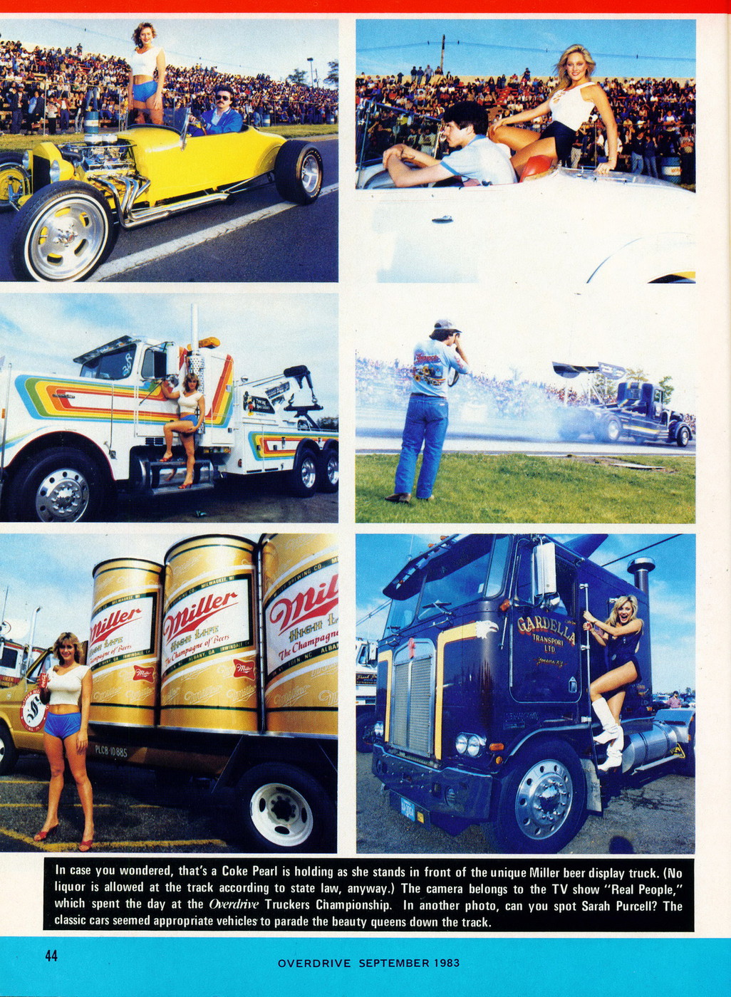Photo: September 1983 Truck Drag Race Englishtown 9 | 09 Overdrive ...