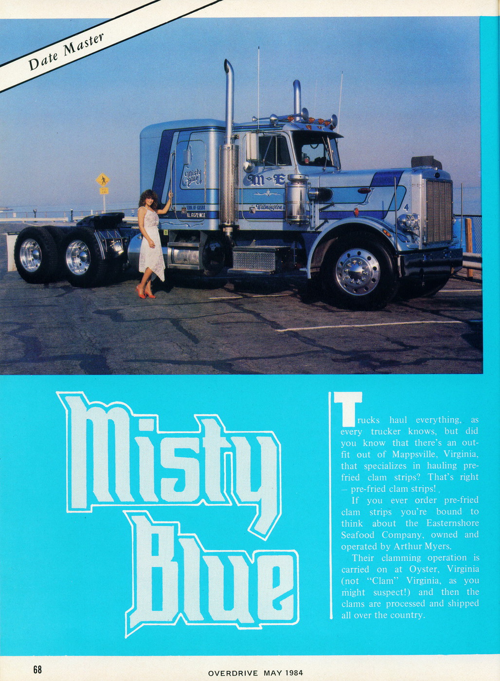 Photo: May 1984 Date Master | 05 Overdrive Magazine May 1984 album ...