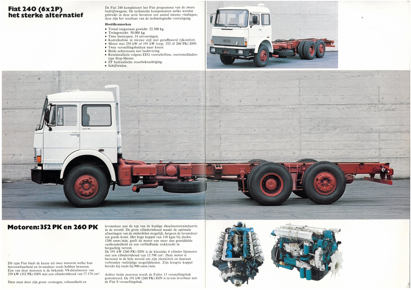 Photo: S25C-409102817050 0002 | Fiat 240 6x2P album | Dutch Model Truck ...