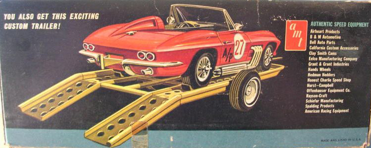 Photo: 2 | AMT '64 Corvette Stingray Convertible #6914-200 album ...