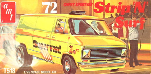 Photo: 3 | AMT '72 Chevy Sportvan Strip 'N' Surf #T518 album | DRASTIC ...