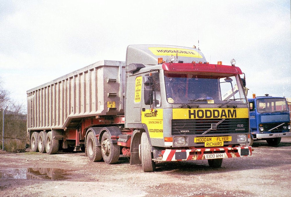 Photo: E100 AHH Volvo FL10 6x2 unit | Hoddam Contracting Co Ltd ...