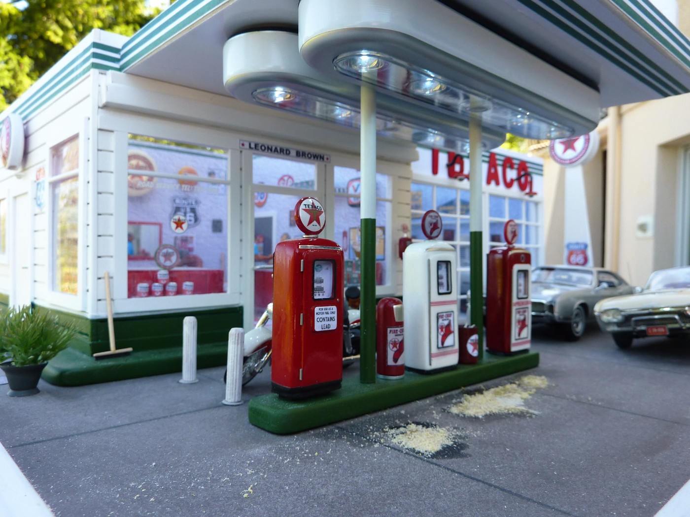 Photo: Station TEXACO photos finales 1 (55).JPG | dioramas album ...