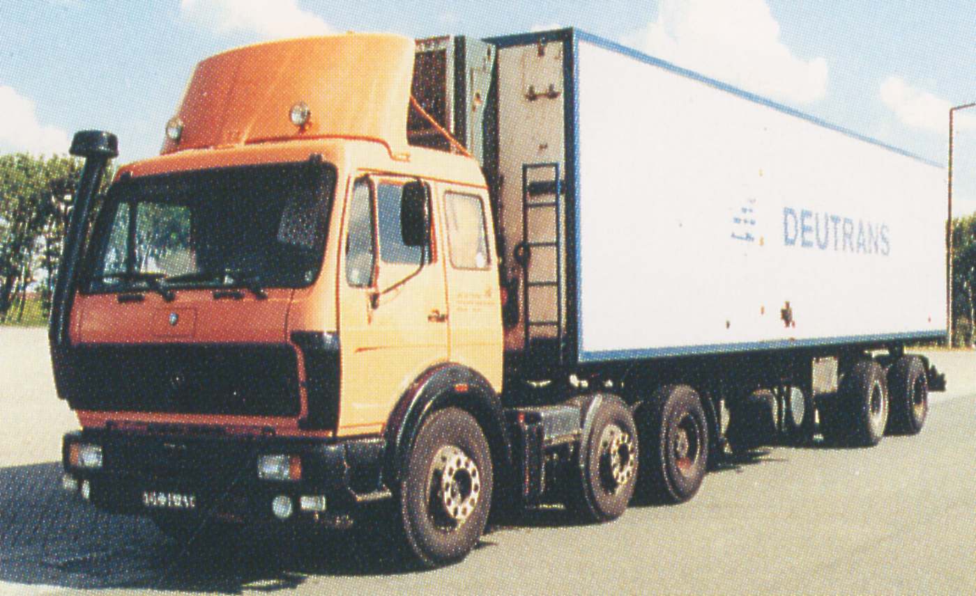 Photo: Deutrans Mercedes-Benz w Reefertrailer | Deutrans album | Dutch ...
