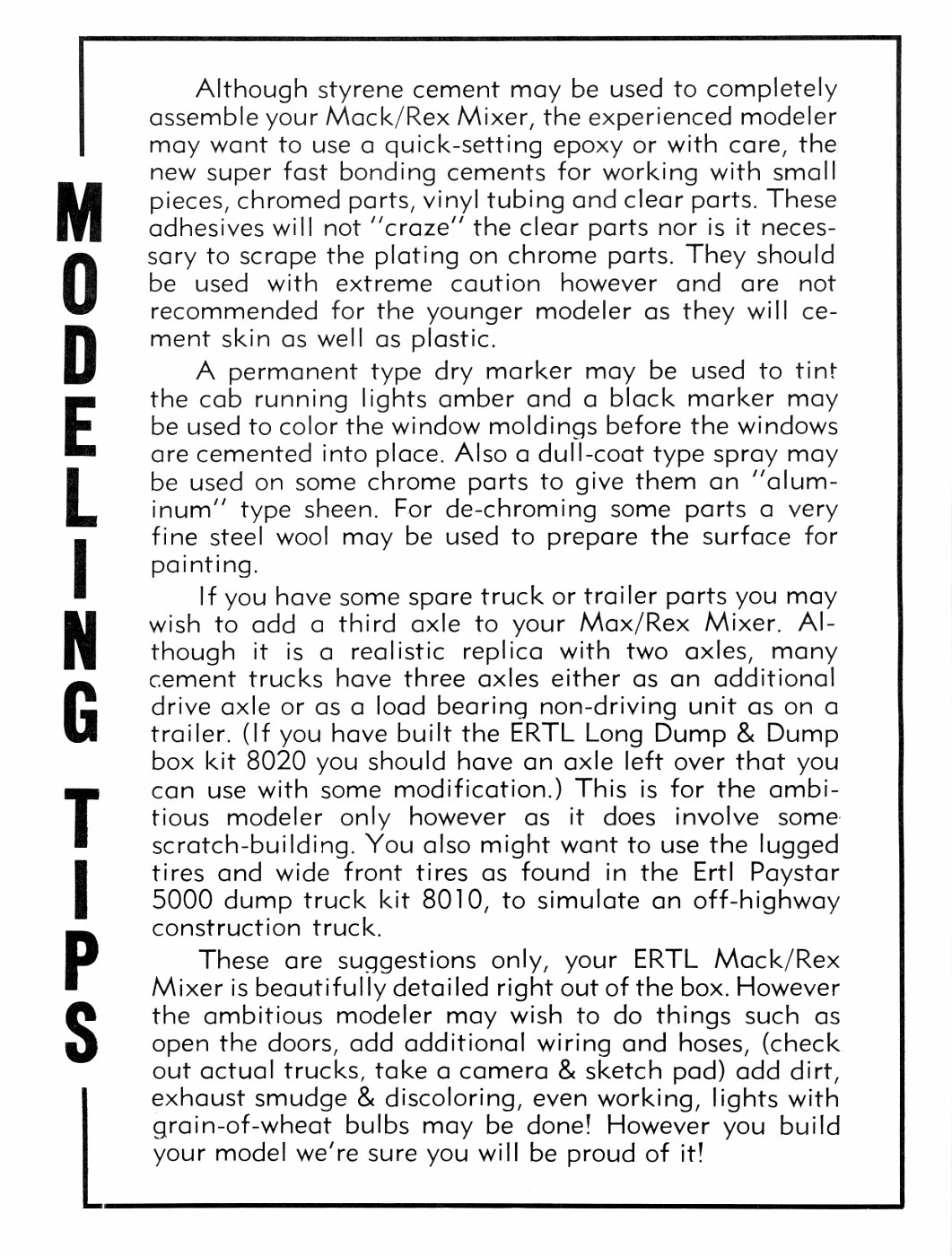 Photo: ertl8019 Mack DM800 with Rex Mixer-p18 | 8019 Mack DM800 'Rex ...