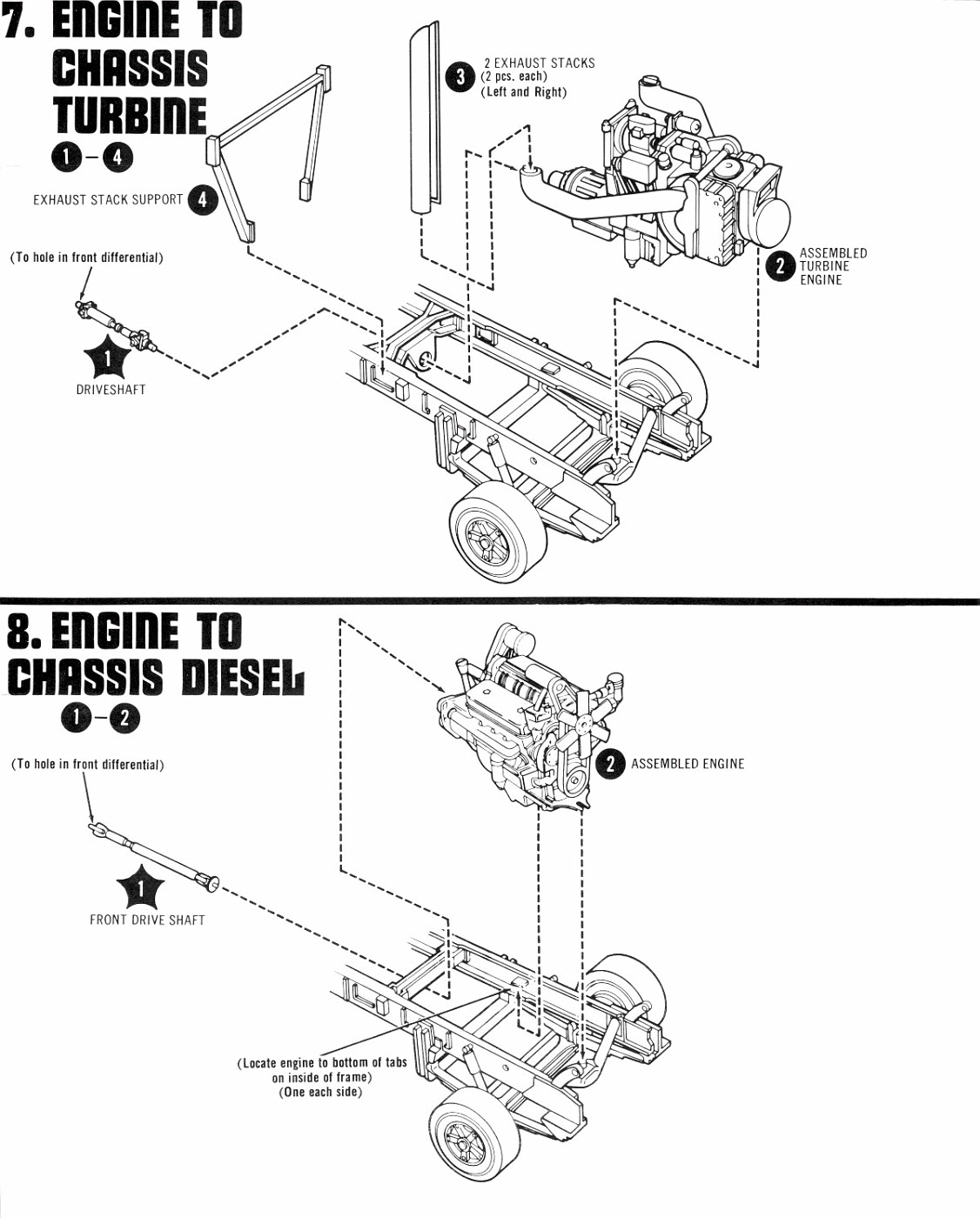 T510 GMC Astro 95 w Turbine Engine (1:25) album | Dutch Model Truck ...