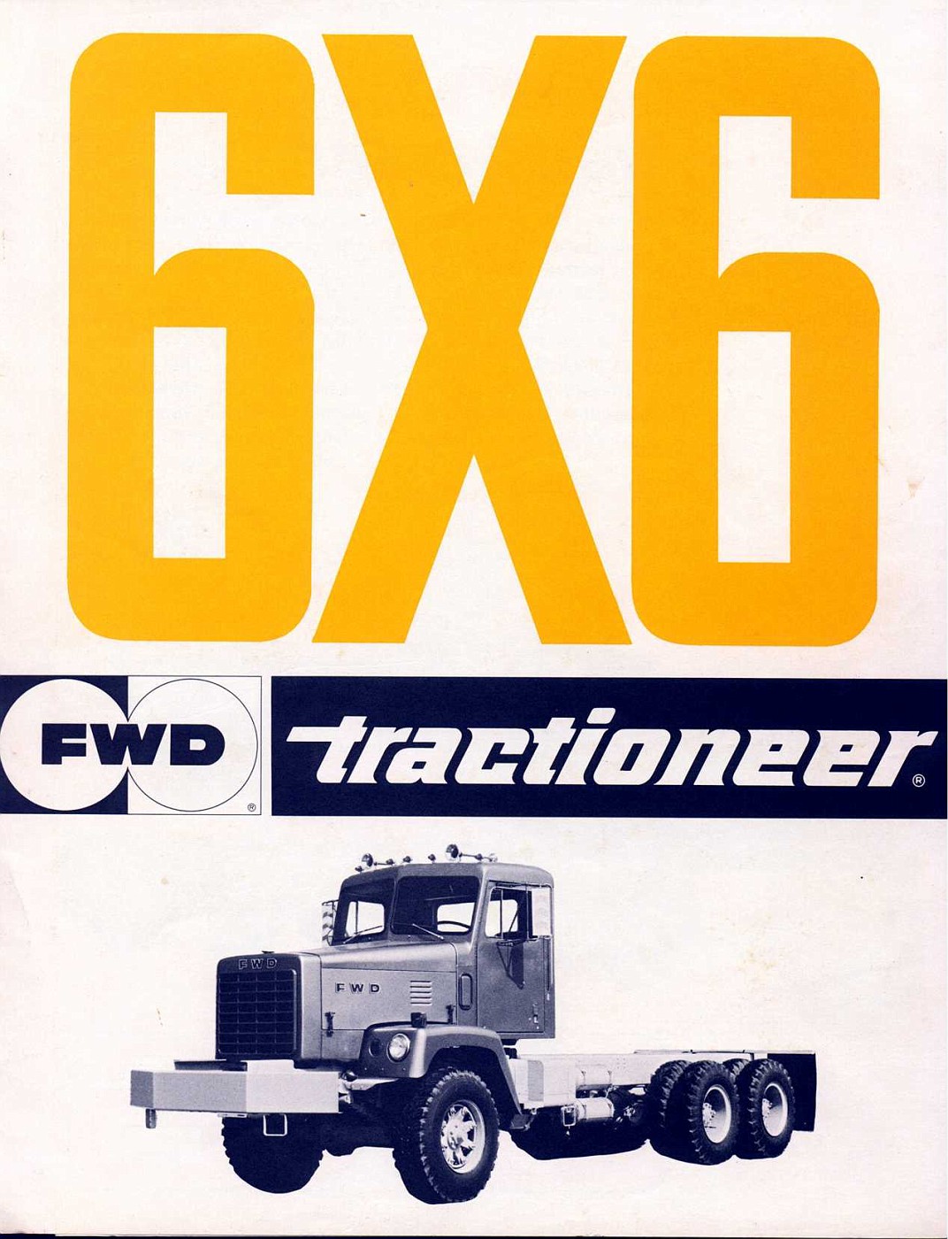 Photo: Page 01 | FWD Tractioneer 6x6 1975 album | Dutch Model Truck ...