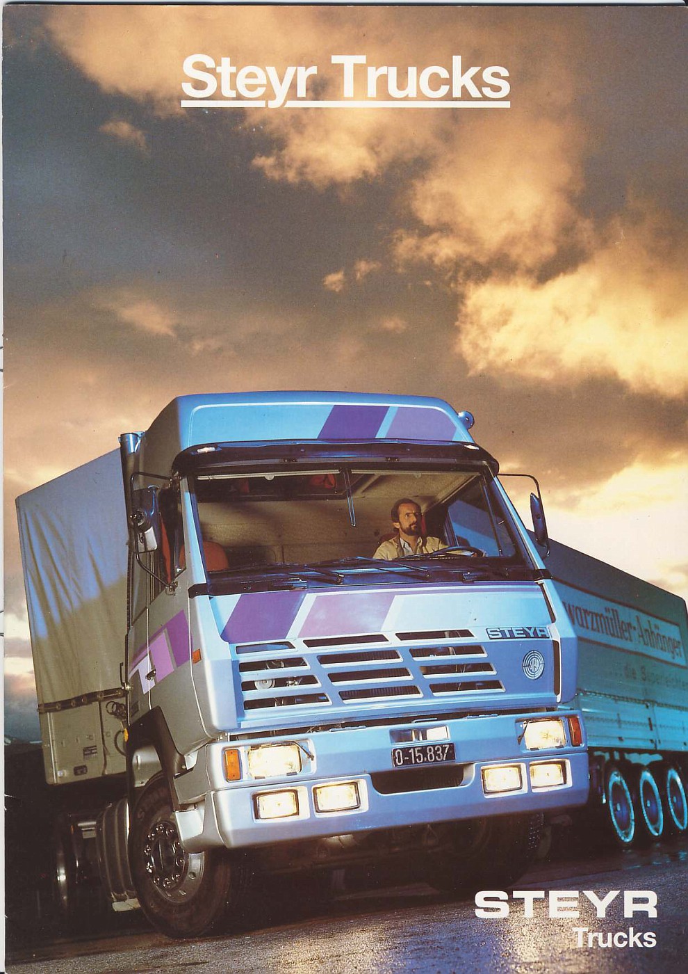Photo: Steyr-01 | Steyr Trucks 1990 album | Dutch Model Truck Club ...