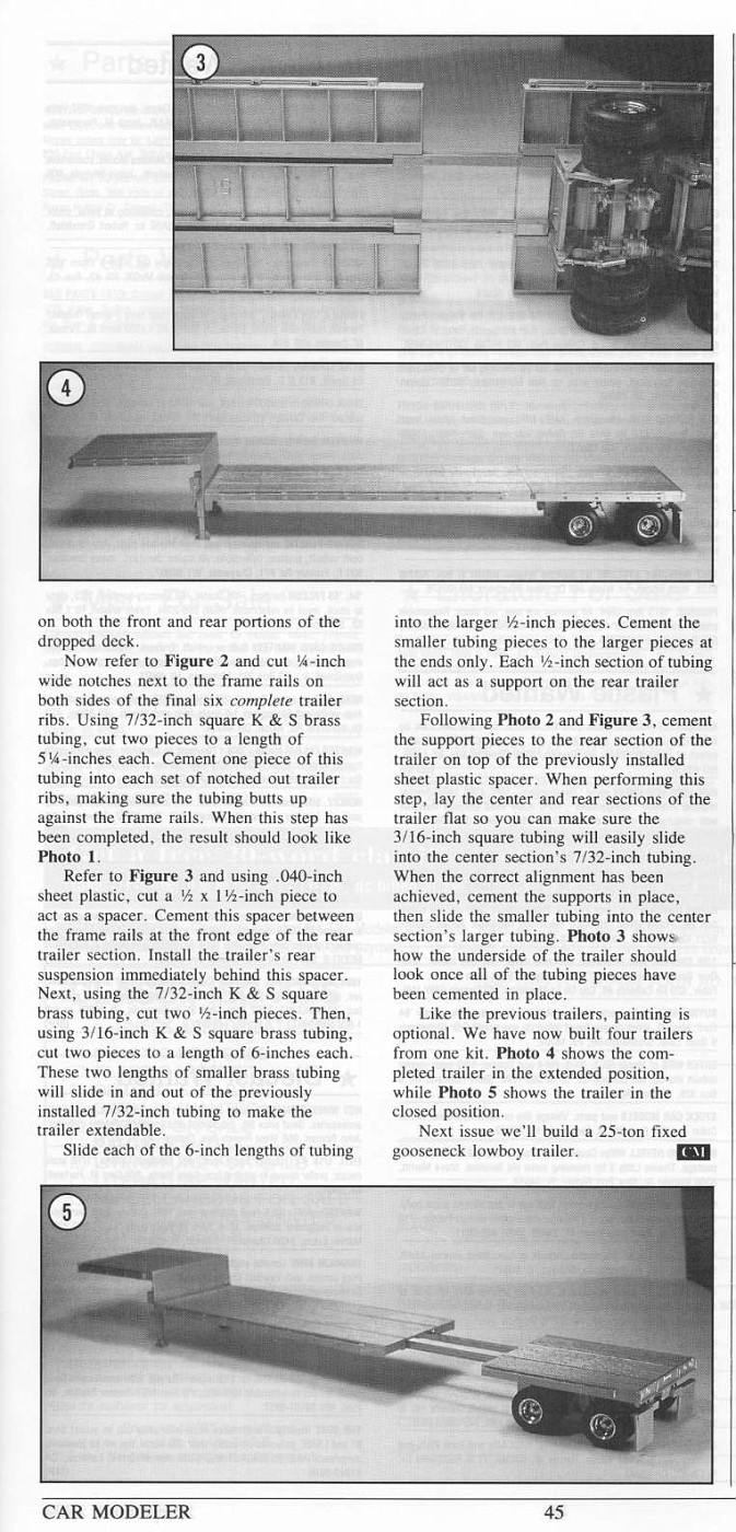 CM27 Sept 1994, Converting AMT's flatbed to a ext. dropdeck trailer ...