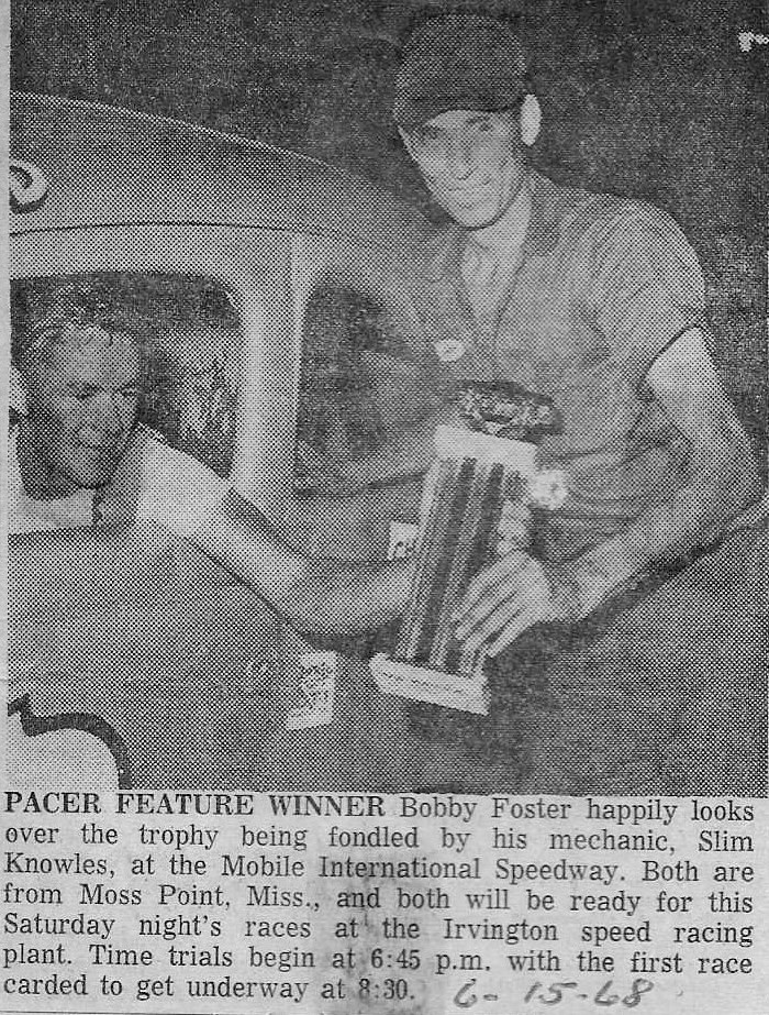 Bobby Foster II Collection album | ALABAMA AUTO RACING PIONEERS | Fotki ...