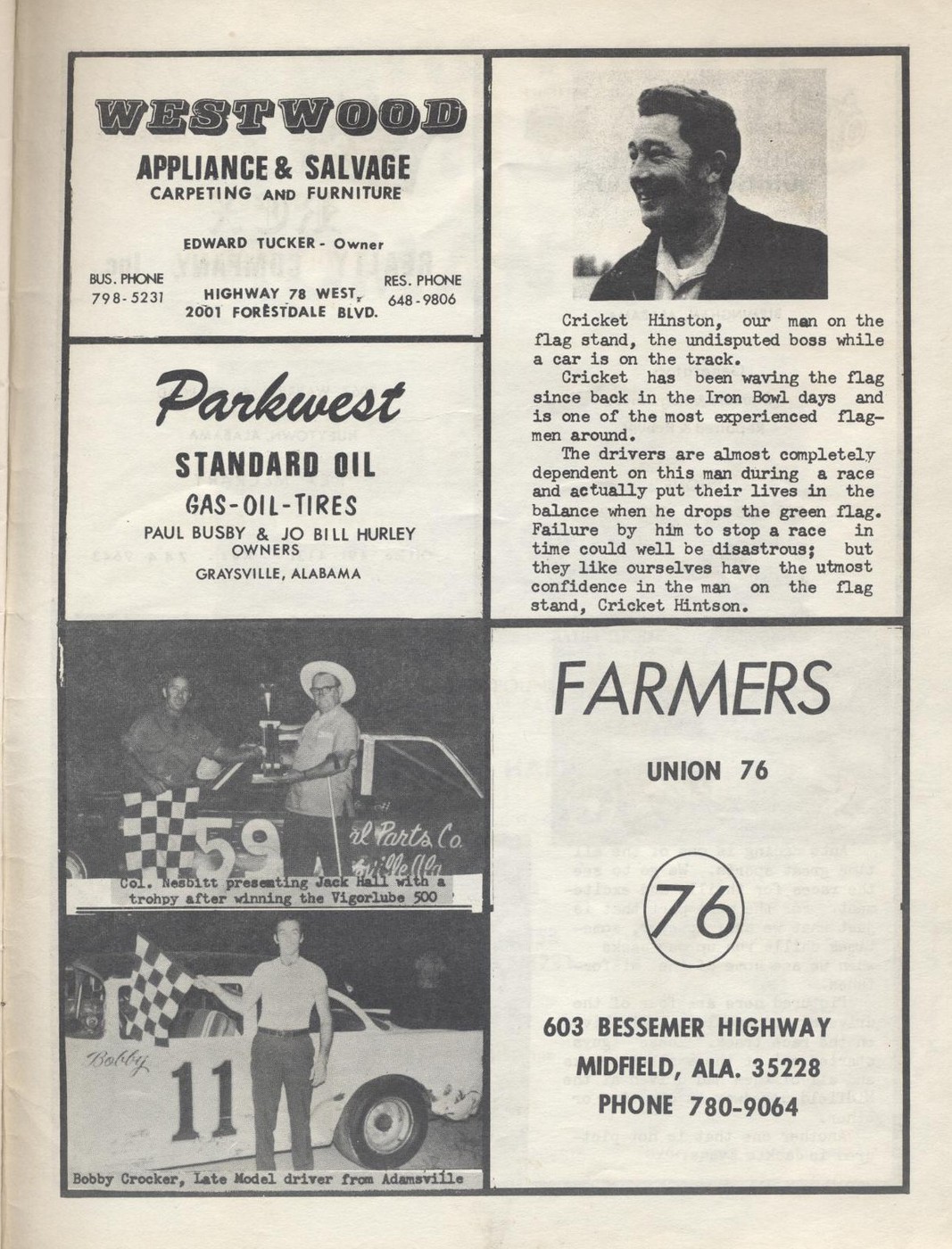 Photo: jack hall 3 077 | Jack Hall collection album | ALABAMA AUTO ...