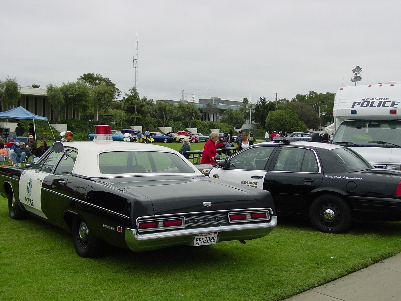 Photo: CA - Seaside Police 2007 CVPI and 1970 Mercury Monterey | Tony ...