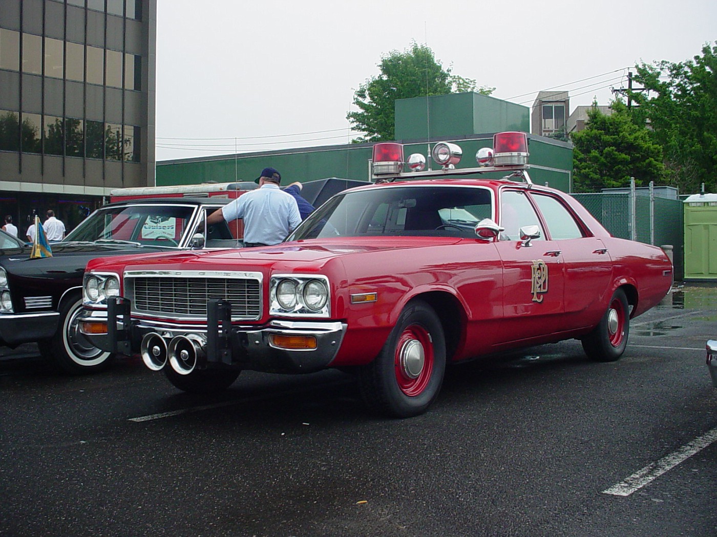 Photo: 1973 Dodge Polara fire chief car | NYPD Museum Show 2005 - Vol 2 ...