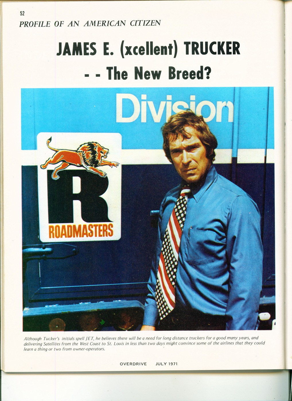 07 Overdrive Magazine July 1971 album | Dutch Model Truck Club | Fotki ...