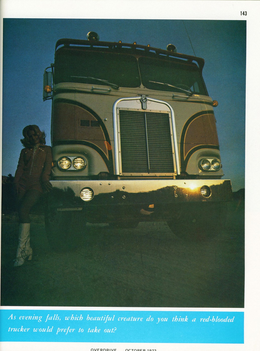 Photo: October 1972 Date Master 5 | 10 Overdrive Magazine October 1972 ...