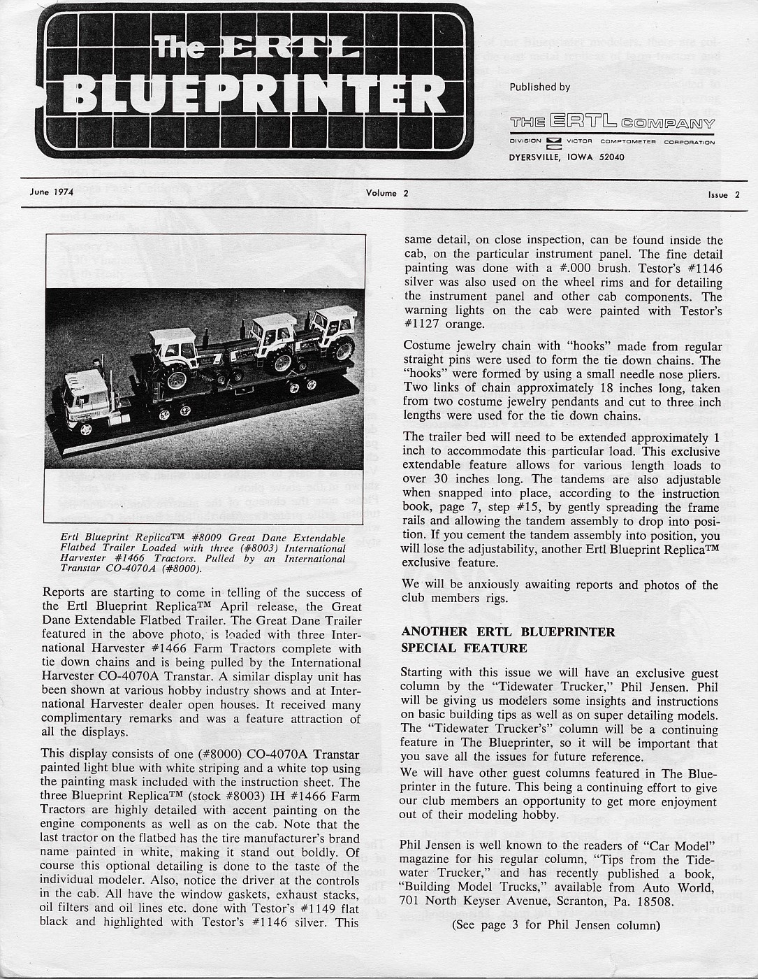 Ertl Blueprinter 1974 album | Dutch Model Truck Club | Fotki.com, photo ...