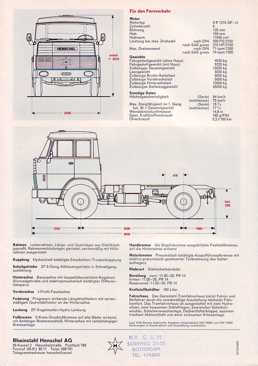 Henschel HS15 HAK-TL-TS album | Dutch Model Truck Club | Fotki.com ...