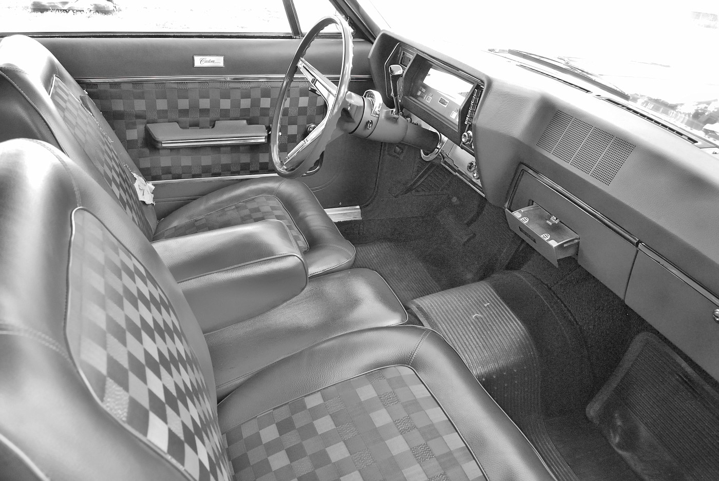 Photo: 1967 AMC Rebel SST 2-door hardtop DSC 2351 HDR B&W | 1967 AMC ...