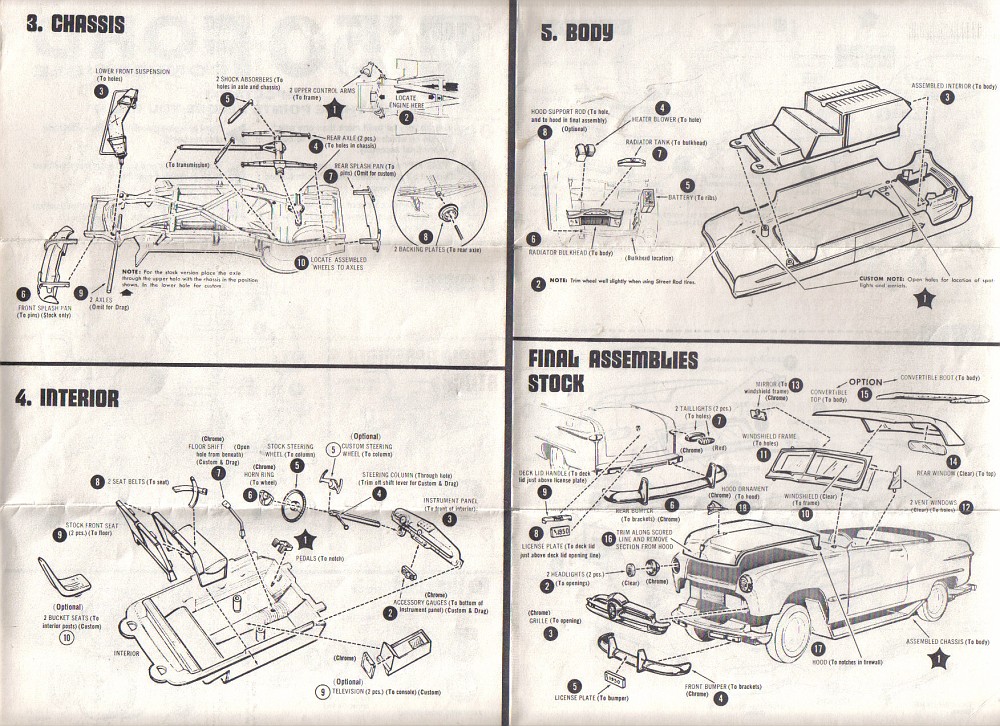 Photo: 2 | AMT '50 Ford Convertible album | DRASTIC PLASTICS MODEL CAR ...