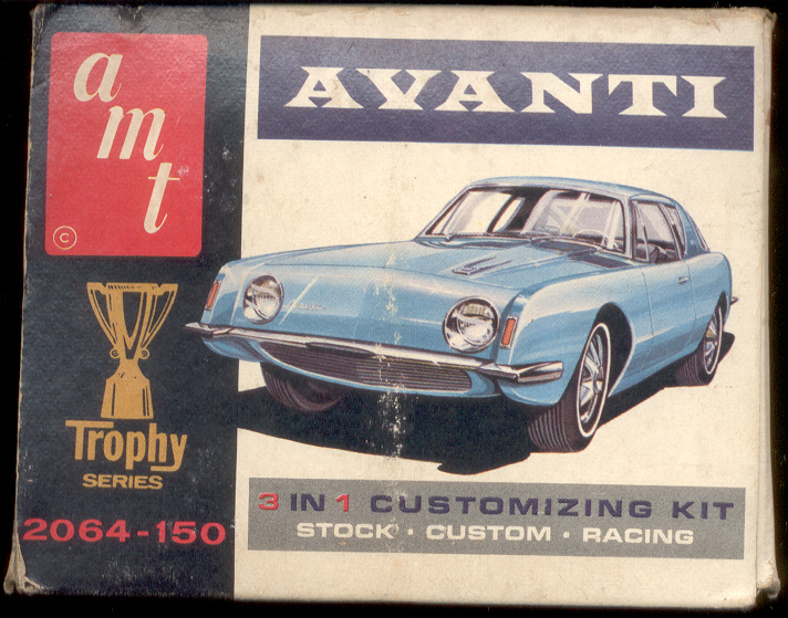 Photo: Studebaker Avanti box end | AMT Avanti Customizing Trophy Series ...