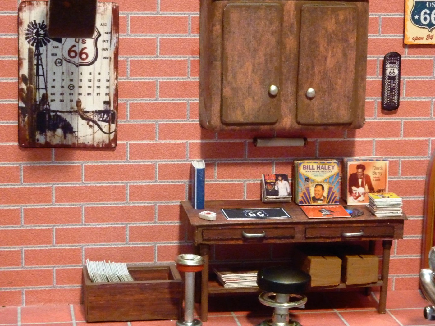 Photo: garage route 66 (5).JPG | dioramas album | Djoe03 | Fotki.com ...