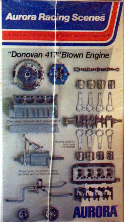 Photo: 0 (1) | AURORA "Donovan 417" Blown Engine 1/16 scale album ...