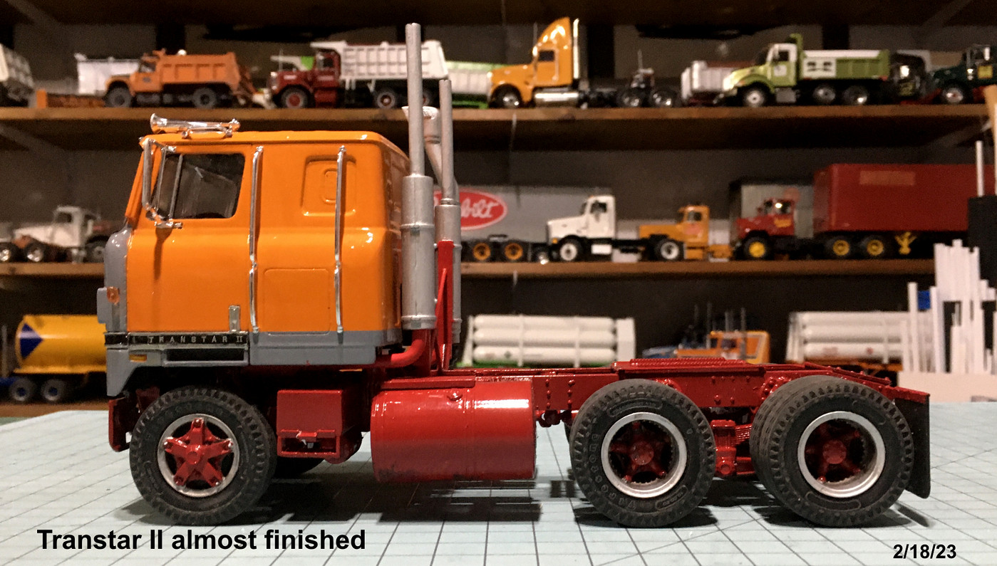 Photo: Transtar II side view cab mounted 2 18 23 | What's on the bench ...