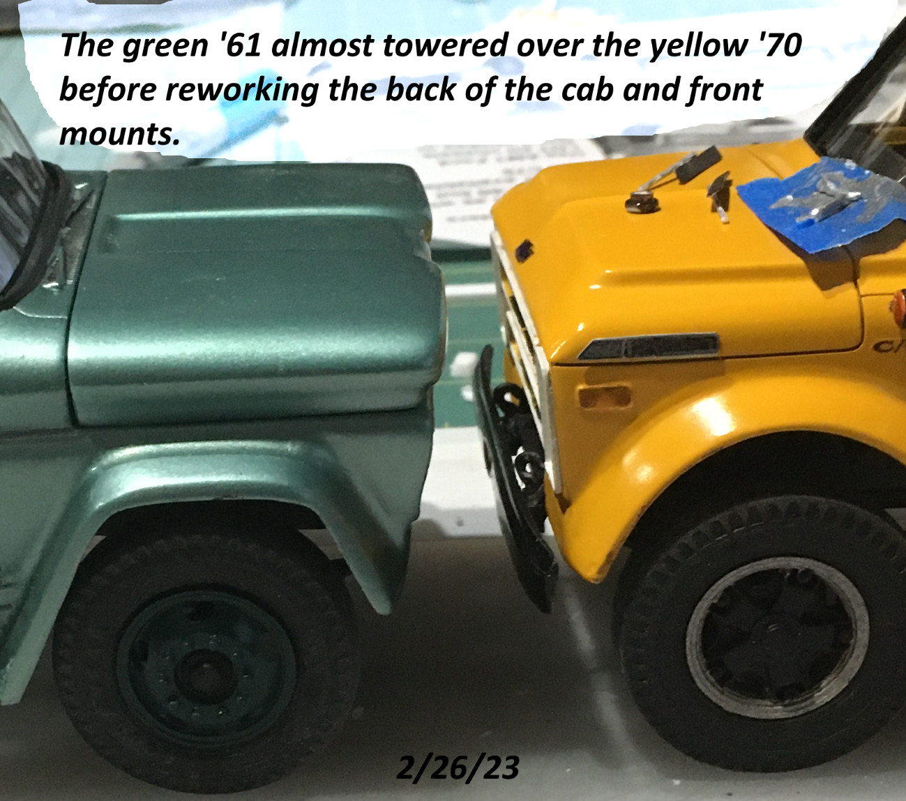 Photo: green vs yellow now level 2 26 23 | C60 Stake Truck album ...