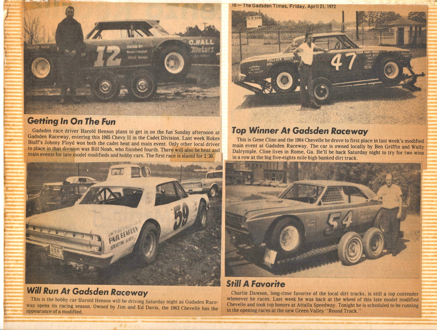 Photo: don 2 095 | Don Ingram Collection album | ALABAMA AUTO RACING ...