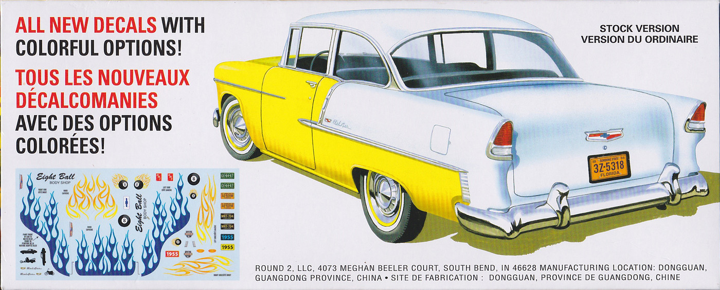 Photo: Art 2 | AMT '55 Chevy Bel Air Sedan #AMT1119M/12 album | DRASTIC ...