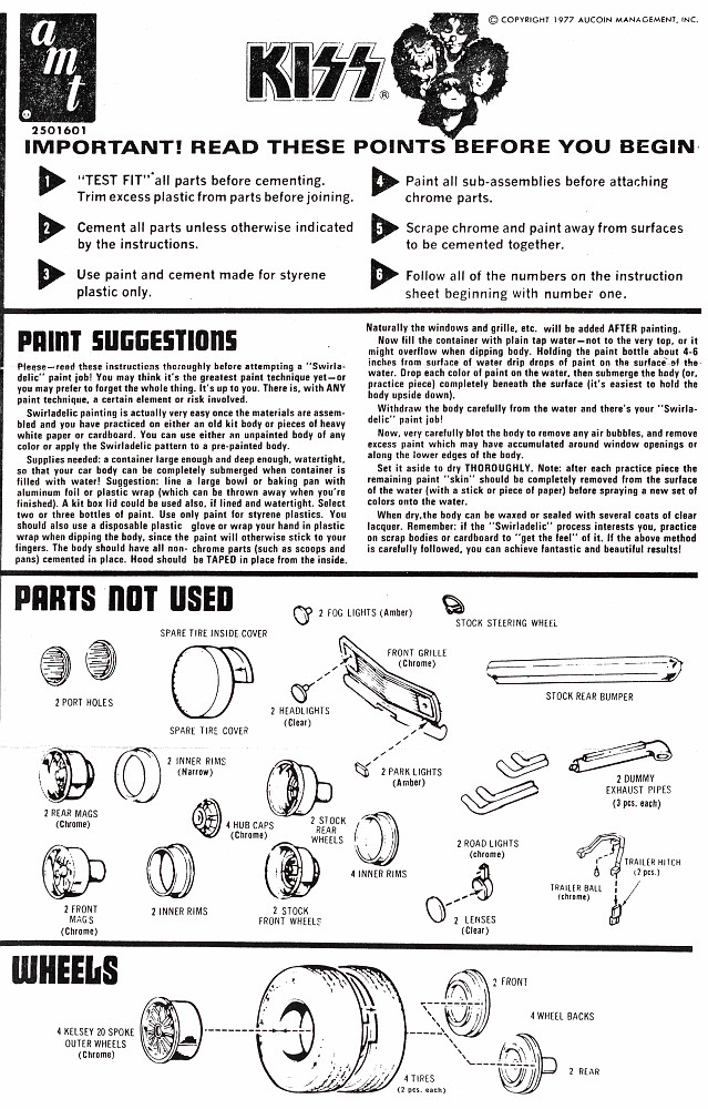 Photo: 1 | AMT Custom Chevy Van KISS #2501 album | DRASTIC PLASTICS ...