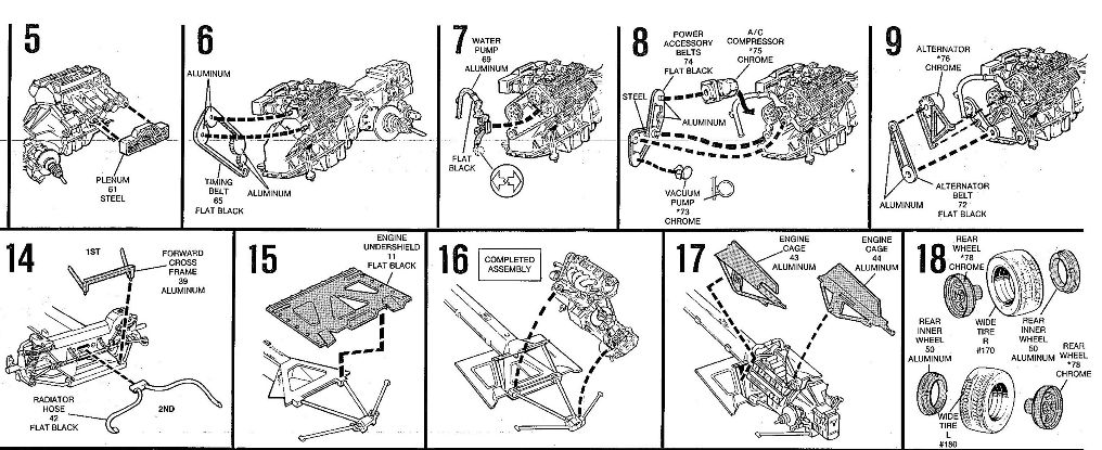 Photo: Lotus instructions 2 | MONOGRAM Lotus Esprit Sport 300 #2970 ...