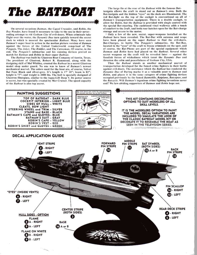 Photo: 1968 Batboat Hk-A10 | POLAR LIGHTS Bat Boat #POL823 album ...