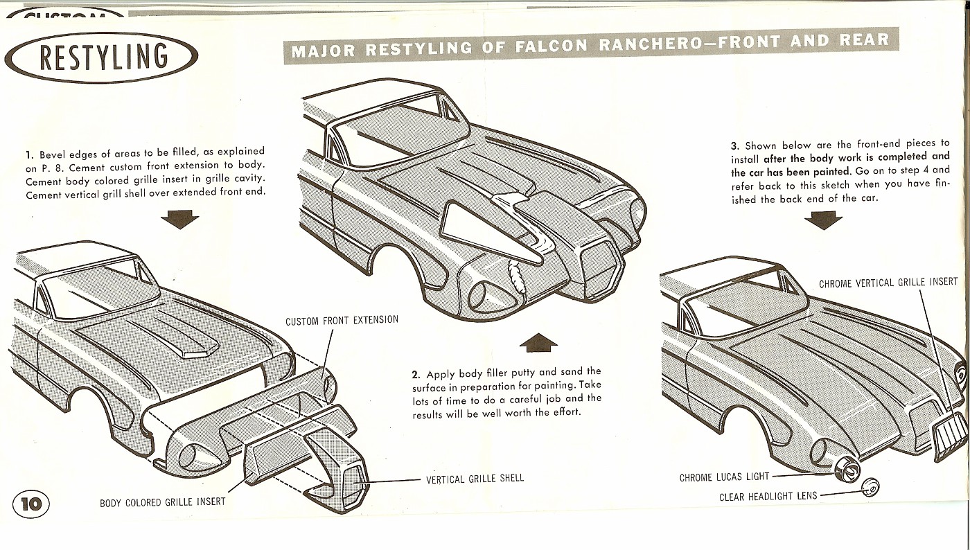 Photo: 61ranchinst10 | AMT '61 Ford Ranchero Styline #S1031 album ...