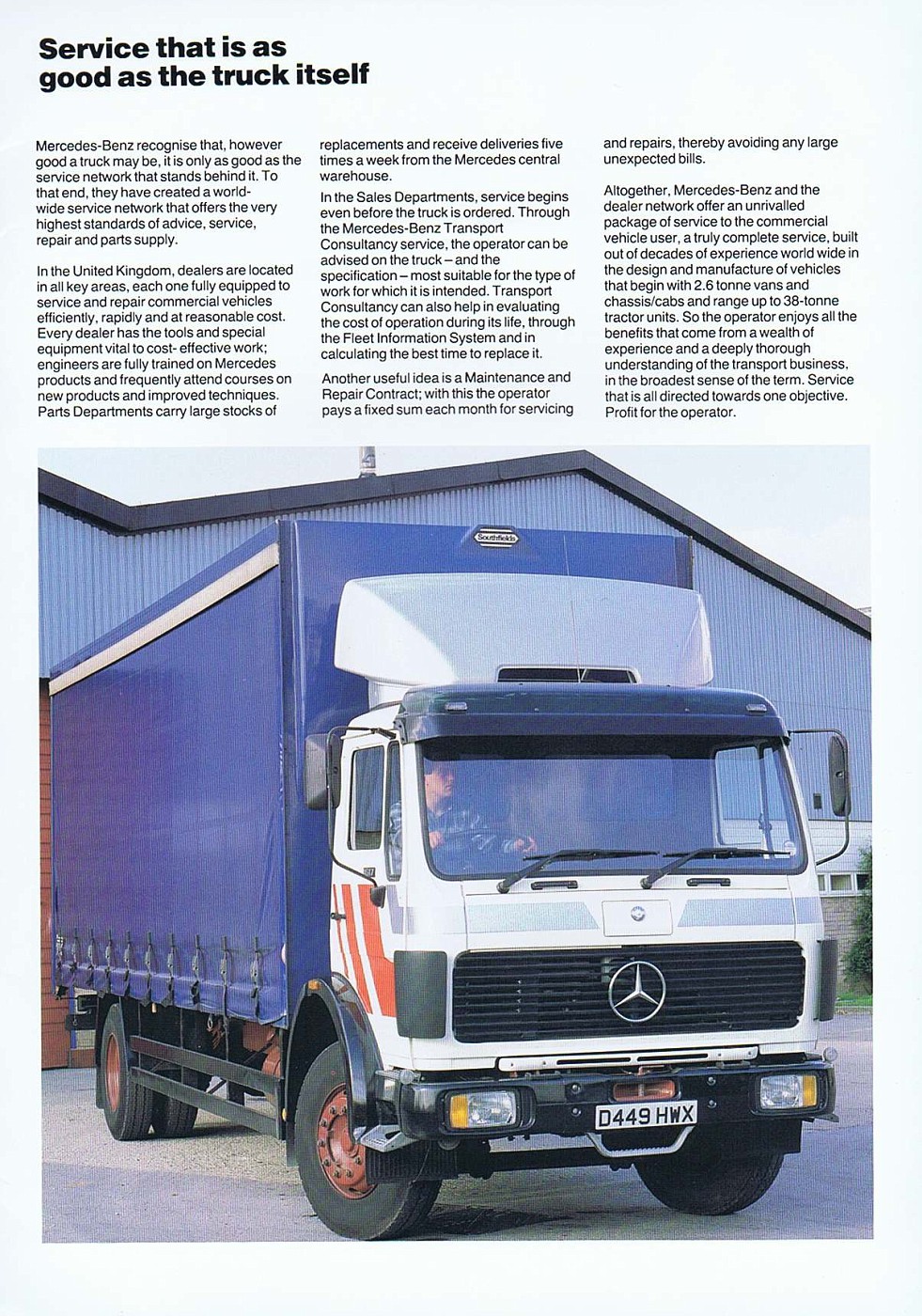 Photo: 027 | MB NG 1617 - 1617K (1987) album | Dutch Model Truck Club ...