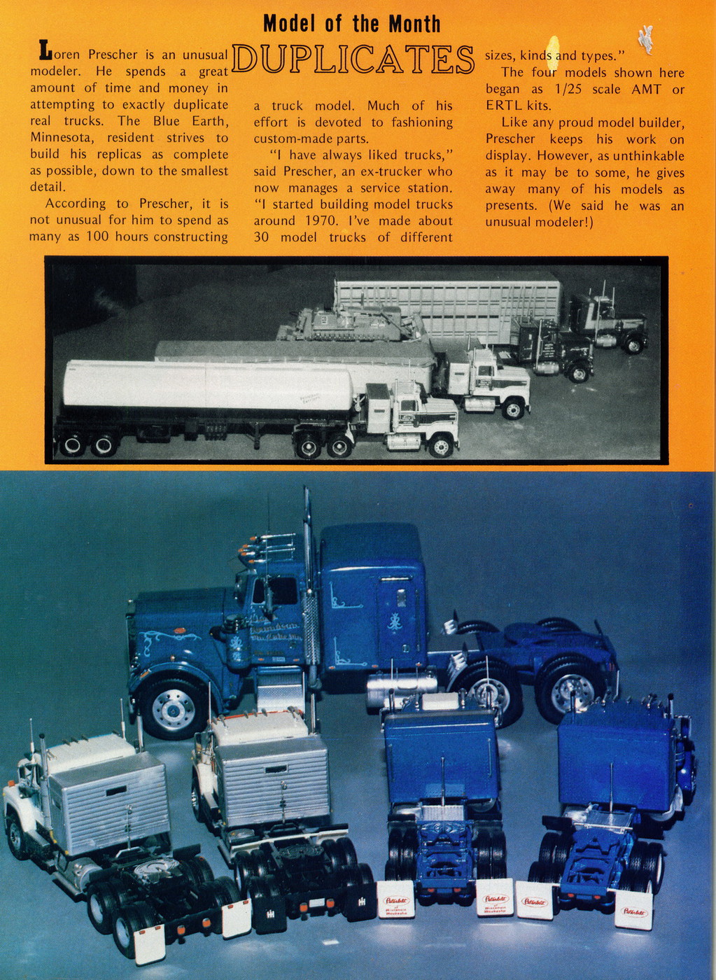 Photo: December 1982 Model of the Month | 12 Overdrive Magazine ...