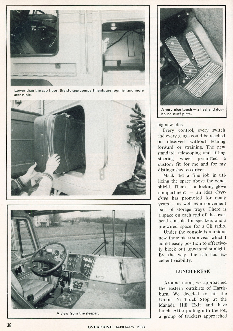 01 Overdrive Magazine January 1983 album | Dutch Model Truck Club ...