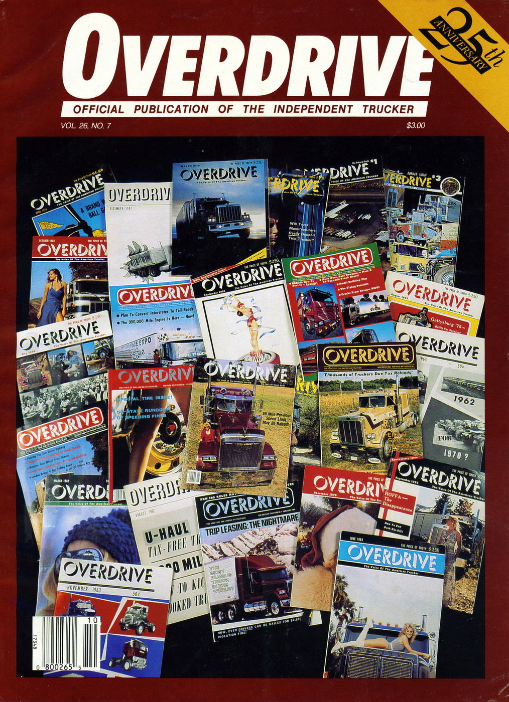 Photo: 25th Anniversary Issue (August ) Front Cover | 08 Overdrive ...